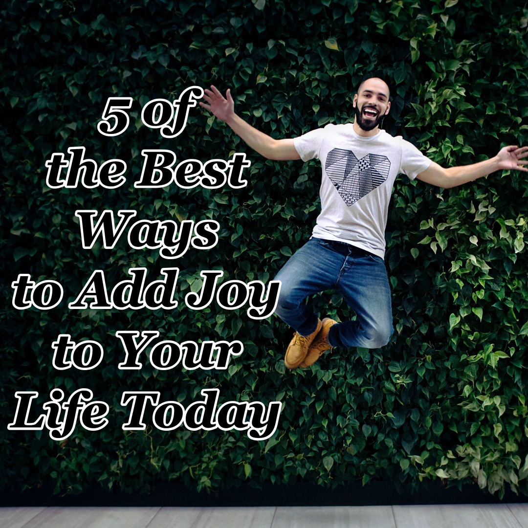 5 of the Best Ways to Add Joy to Your Life Today - Counting My Blessings