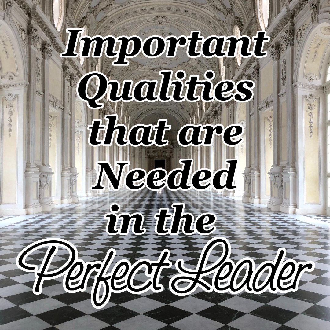 Important Qualities that are Needed in the Perfect Leader - Counting My ...