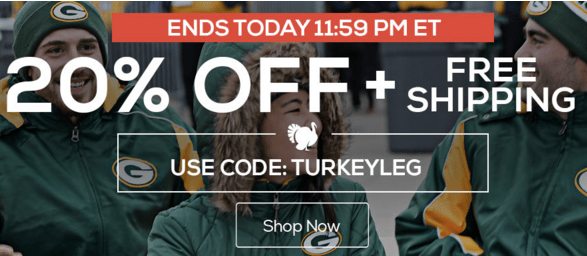 Fanatics.com: 20% Off Entire Order + FREE Shipping (Even Works on Sale ...