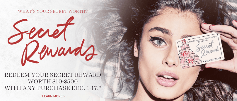 *HOT* Free Victoria's Secret Reward Card!