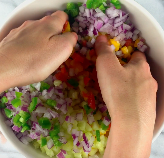 Watermelon Mango Salsa Appetizer Recipe