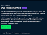 Sql Fundamentals Courses Vision
