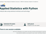 Applied Statistics With Python Courses Vision