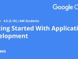 Getting Started With Application Development Coursya