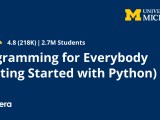 Programming For Everybody Getting Started With Python Coursya