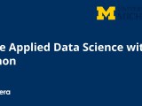 More Applied Data Science With Python Coursya