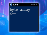 Mastering Byte Array C A Quick Guide