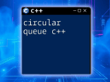 Mastering Circular Queue In C A Quick Guide