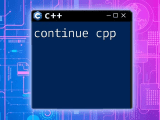 Mastering Queue In Cpp A Quick Guide To Efficiency