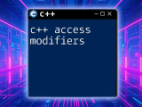C Access Modifiers Mastering Visibility In C