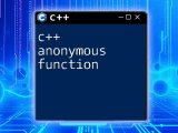 C Anonymous Function Demystified A Quick Guide