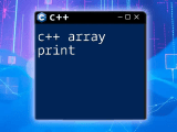 C Array Print Quick Tips For Effective Output