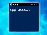 Cpp Assert Mastering Error Handling In C Techniques