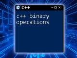 Mastering C Binary A Quick Guide For Beginners