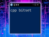 Mastering Cpp Bitset A Quick Guide To Efficient Use