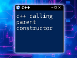 C Call Base Class Constructor Explained Simply