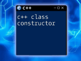 C Vector Constructor Quick Guide To Effective Usage