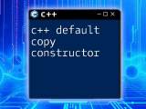 C Default Copy Constructor Explained Simply