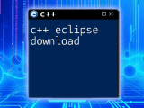 Mastering C In Eclipse A Quickstart Guide