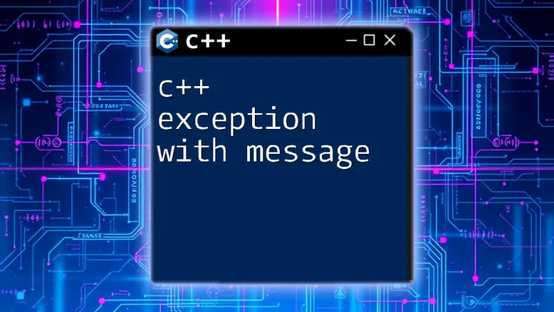 Mastering C Exception Class A Quick Guide - Classic Mobile Dark Pictures | Free Download