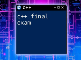 Mastering C Final Exam Your Quick Study Guide