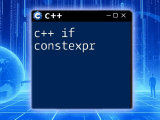 Unlocking C If Constexpr For Efficient Code