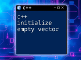 Cpp Initialize Vector A Quick Guide To Get Started