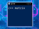 C Matrix Multiply Quick Guide To Efficient Calculation