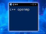 C Openmp Made Easy A Quick Guide