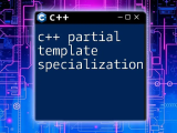 C Partial Template Specialization A Quick Guide