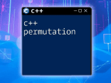 C Permutations Made Easy A Quick Guide