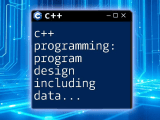 C Programming Program Design With Data Structures Explained
