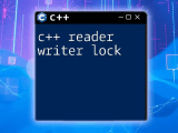 C Reader Writer Lock A Simple Guide To Concurrency