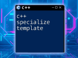 C Specialize Template A Quick Guide To Mastery