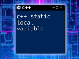 Understanding C Static Array Basics For Quick Mastery