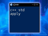 Cpp Std Apply Streamlining Function Application In C