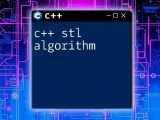 Mastering C Stl Map A Quick Guide
