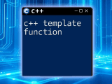 C Virtual Template Function Explained Clearly