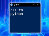 C To Python Quick Commands And Simple Conversions