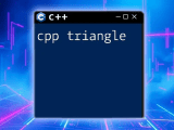 Cpp Using A Quick Guide To Mastery
