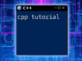 Cpp Calculator Mastering Basic Commands In Cpp