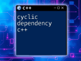 Cyclic Dependency In C Explained Simply
