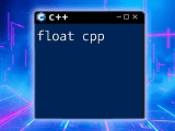 Understanding Float Cpp Precision In Programming