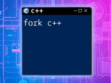 Fork C Mastering Process Creation Quickly