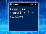 Linux C Compiler Quick Guide To Get You Started