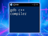 Linux C Compiler Quick Guide To Get You Started
