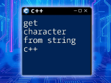 Character Array Cpp A Quick Guide To Mastery