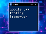 Cpp Unit Test Framework Explained Simply
