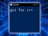 Mastering Gui For C A Quick Start Guide