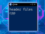 Understanding C Header And C Files Made Easy